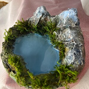 Miniature Mountains, Diorama, Diorama Mountains, Lake, Diorama Lake ...