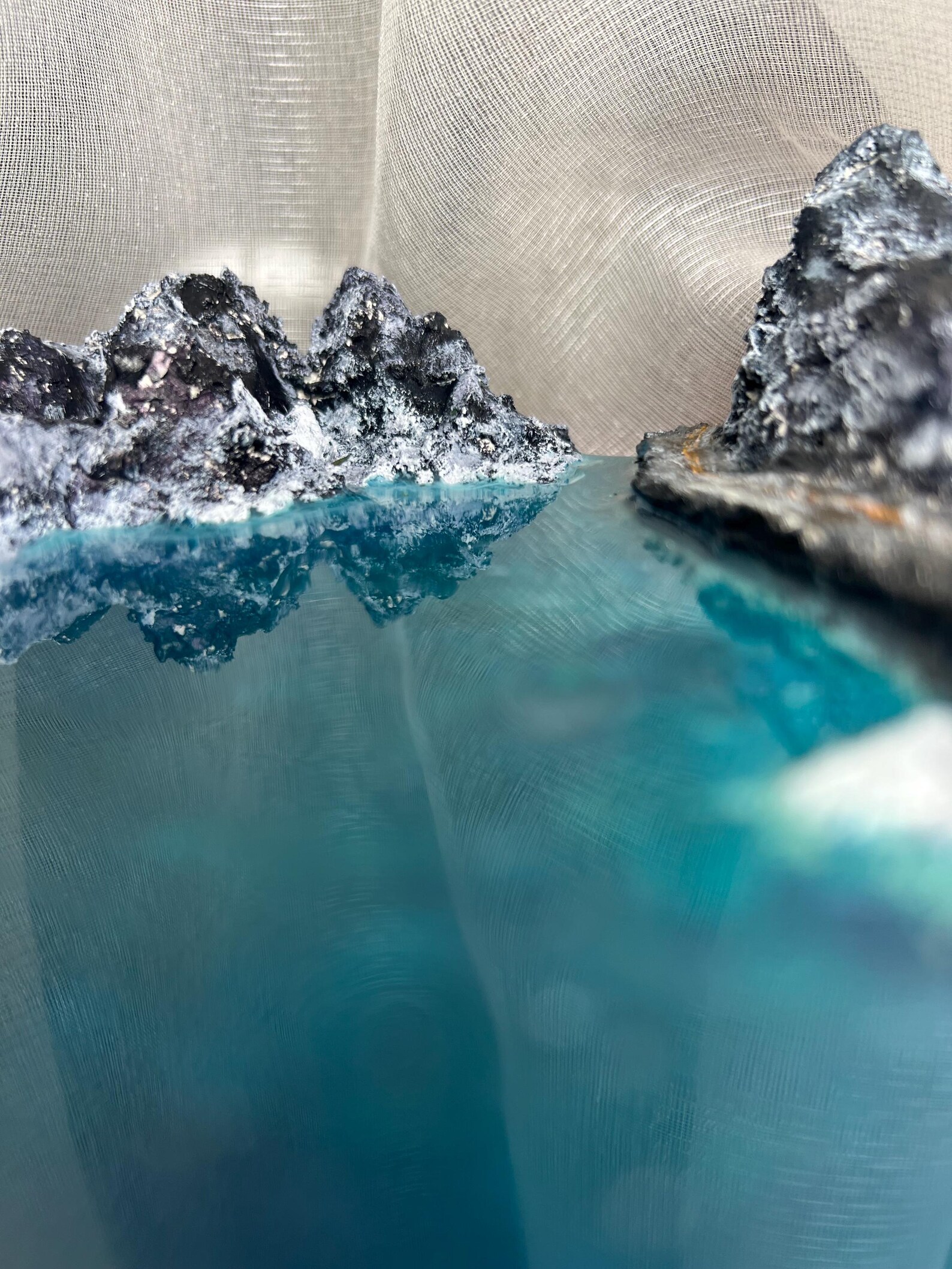 Diorama, Dioramas, Mountains, Homedecor, Resin, Gift, Miniature Nature ...