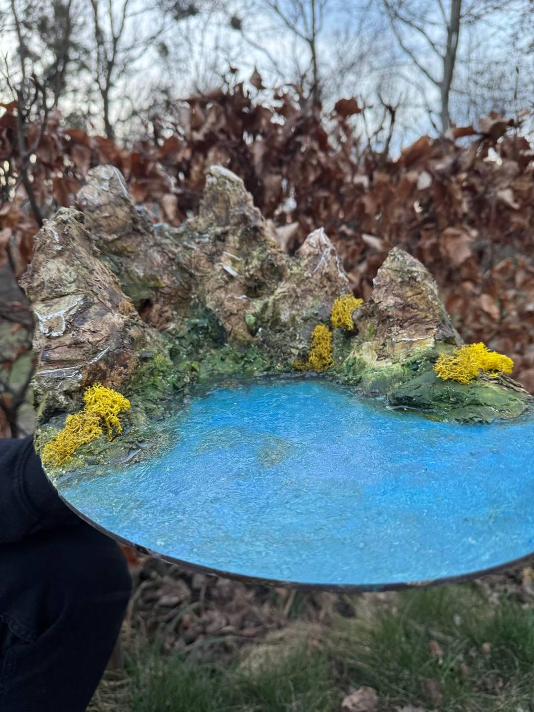 Huge Diorama Nature, Nature Statues, Mountains Diorama - Etsy