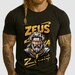 Zeus Greek Mythology Shirt – King of Olympus Lightning God Tee ...