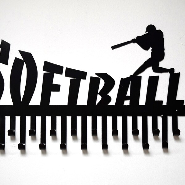 Softball Medal Holder - Etsy