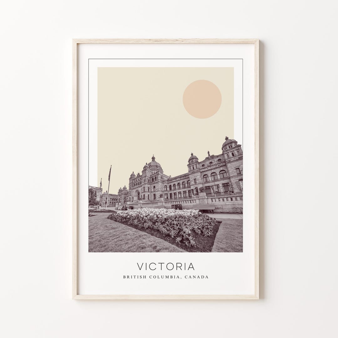 Victoria Poster Print, Victoria Travel Poster, Victoria Minimalistic ...