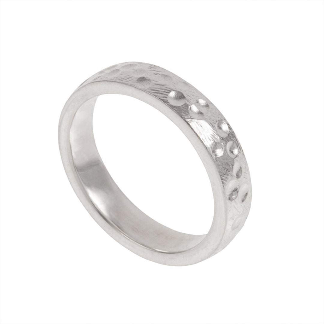 Volcano Rock Mens Wedding Ring- Made to Order in Your Size, Material ...