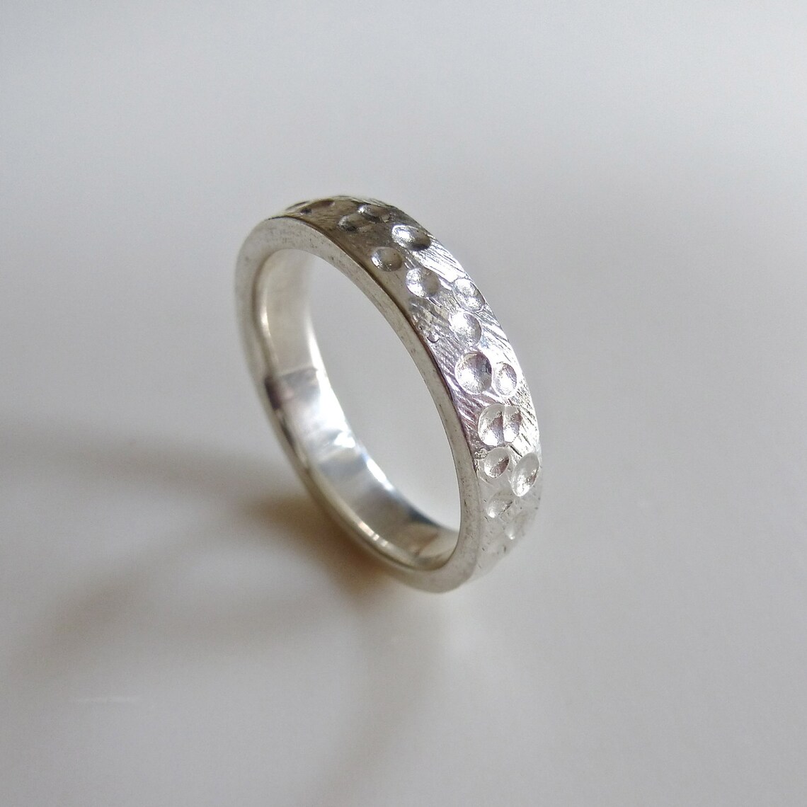 Volcano Rock Mens Wedding Ring- Made to Order in Your Size, Material ...