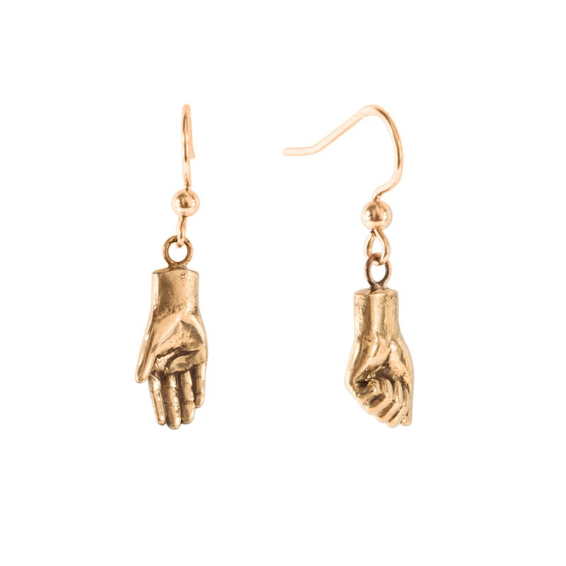 Hand Earrings - Etsy