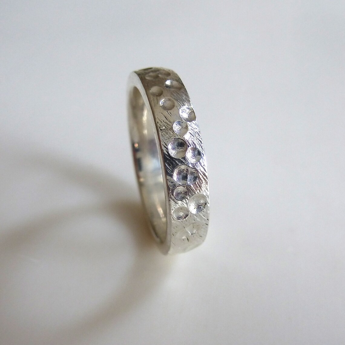 Volcano Rock Mens Wedding Ring- Made to Order in Your Size, Material ...