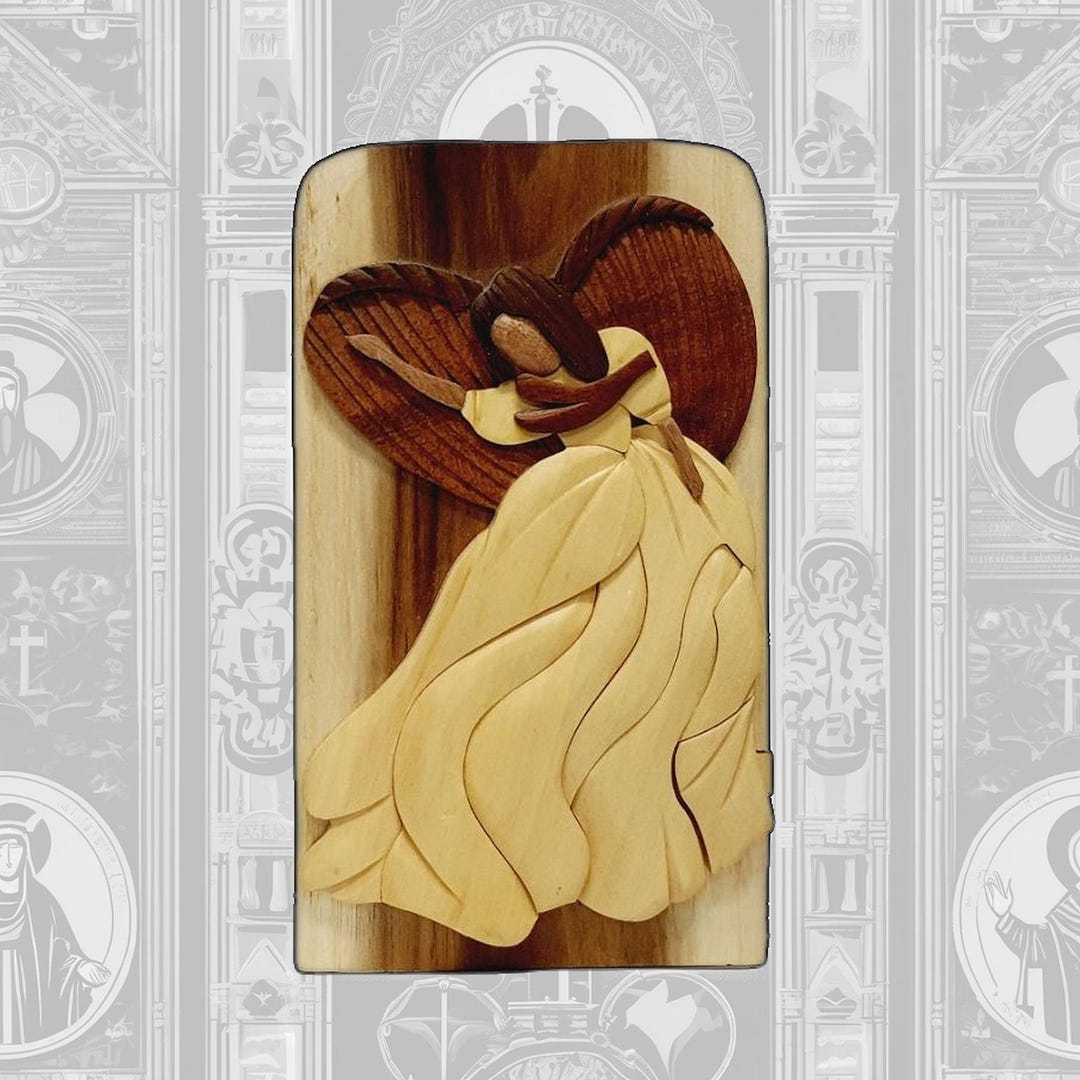 Carver Dan's - Dancing Angel, a Hand-crafted Wooden Keepsake Gift Box ...
