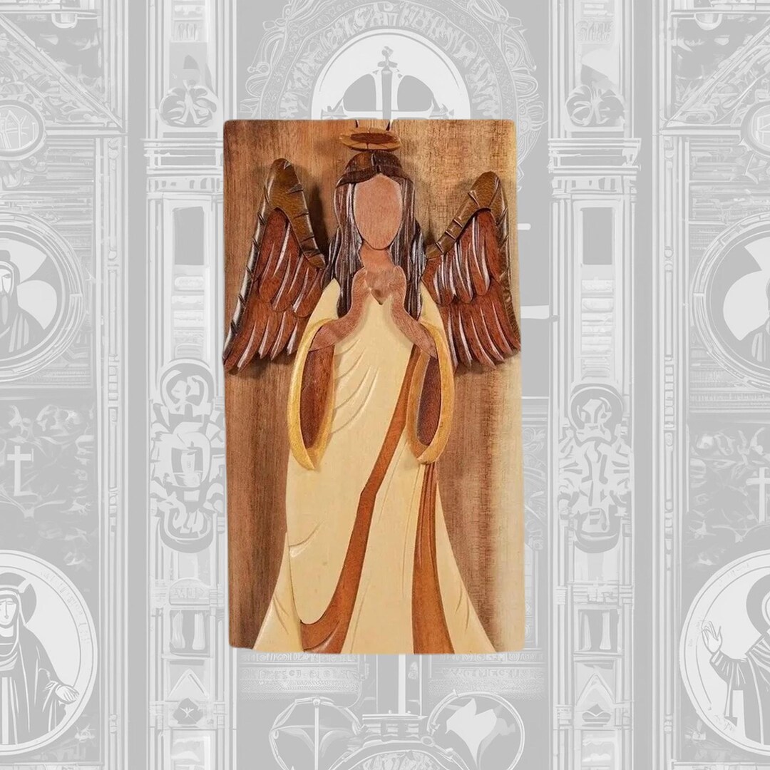 Guardian Angel, Carver Dan's Puzzle Boxes, Hand-crafted Wooden Keepsake ...