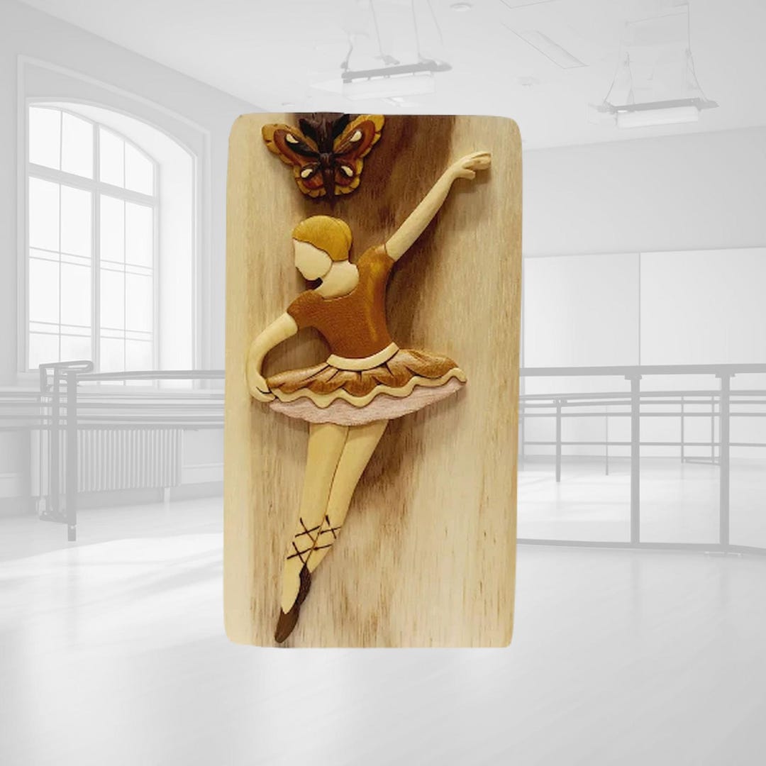 Carver Dan's - Tiny Dancer (ballerina), a Hand-crafted Wooden Keepsake ...