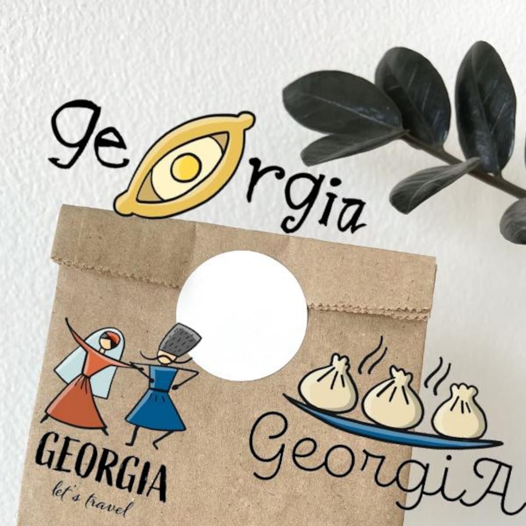 Tbilisi Georgia - Georgian Sticker- Laptop Decals - Stickers Decals ...