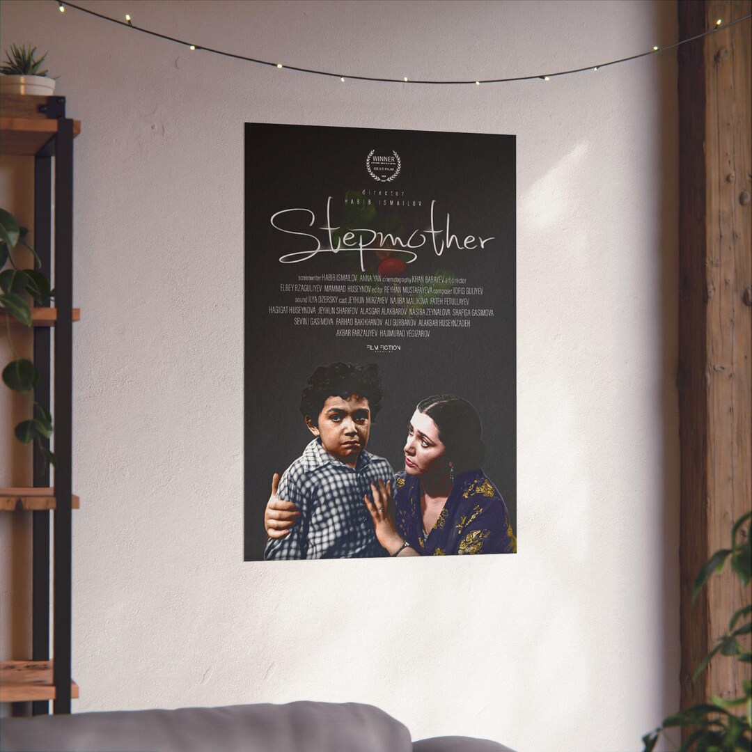 Iconic Azerbaijani Film Poster, Ogey Ana (stepmother), Vintage Poster ...
