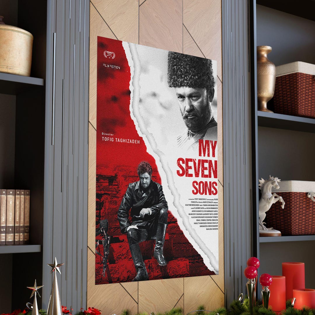 Iconic Azerbaijani Film Poster, Yeddi Oğul İstərəm (my Seven Sons ...