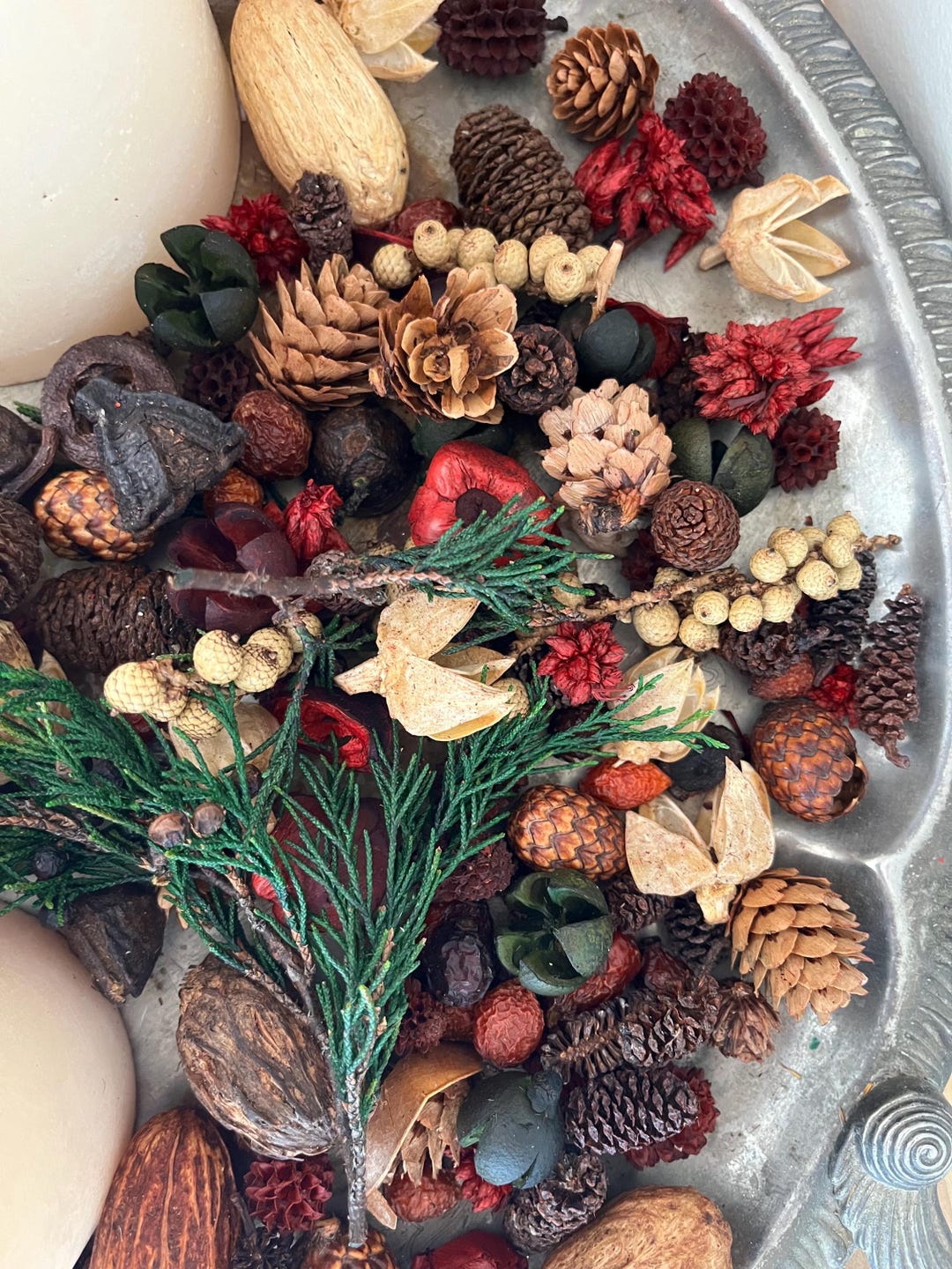 Christmas Tree and Winter Berry Scented Potpourri - Etsy
