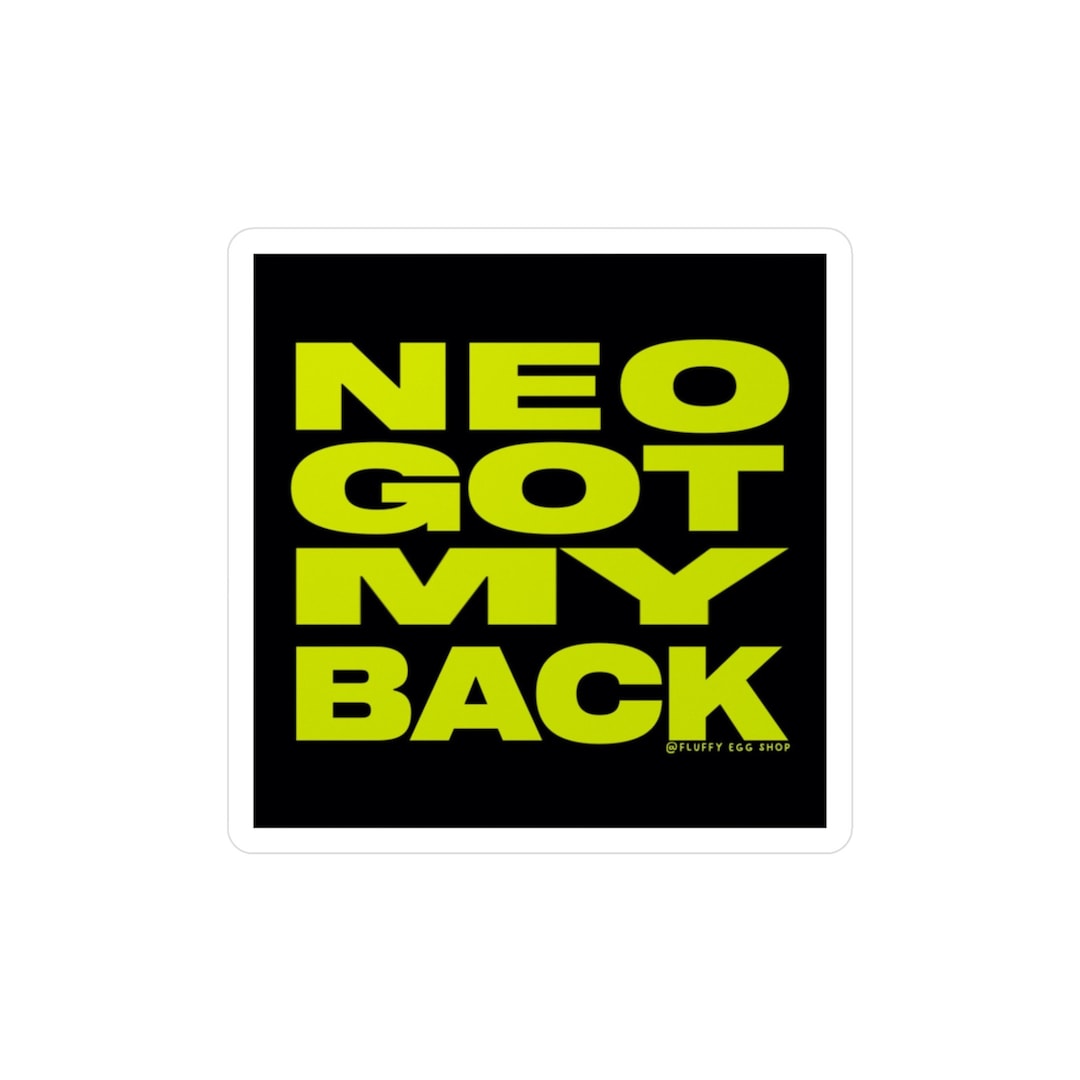 Kpop Sticker, NCT Neo Got My Back, Vinyl Decal, Laptop Decal, Car Decal, Waterproof Sticker for ...