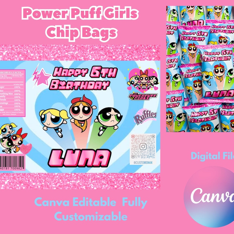 Power Puff Girls Toppers - Etsy