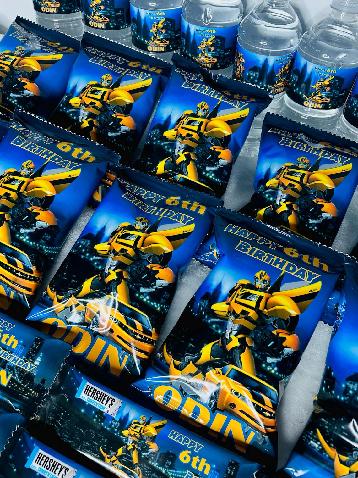 Tranformers Editable Chip Bags - Etsy
