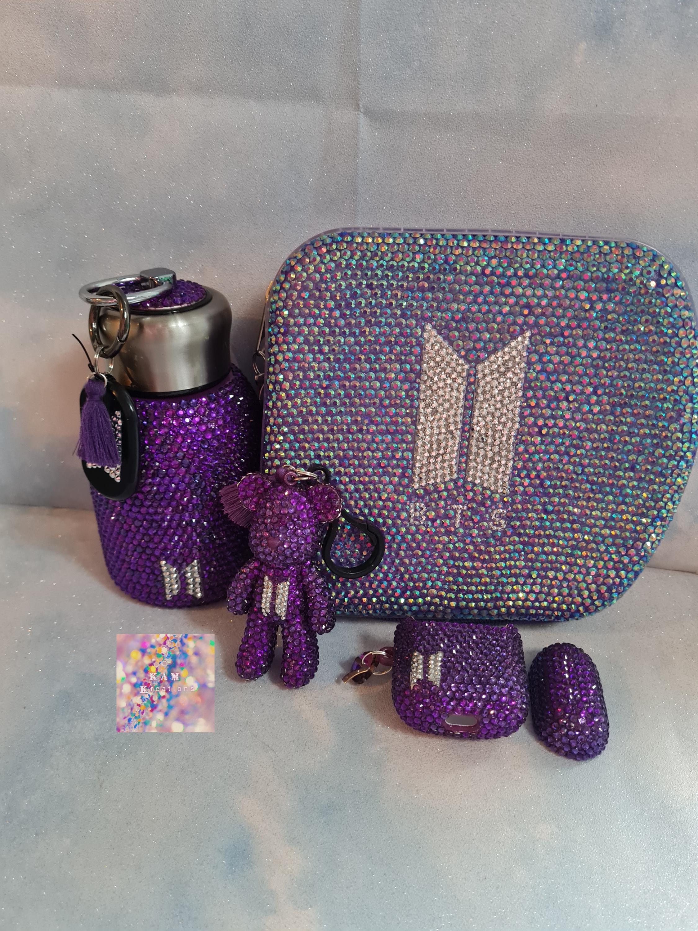 Bts Inspired Army Bias Bling Air Pod 1 & 2 Case Kpop Bangtan Boys - Etsy