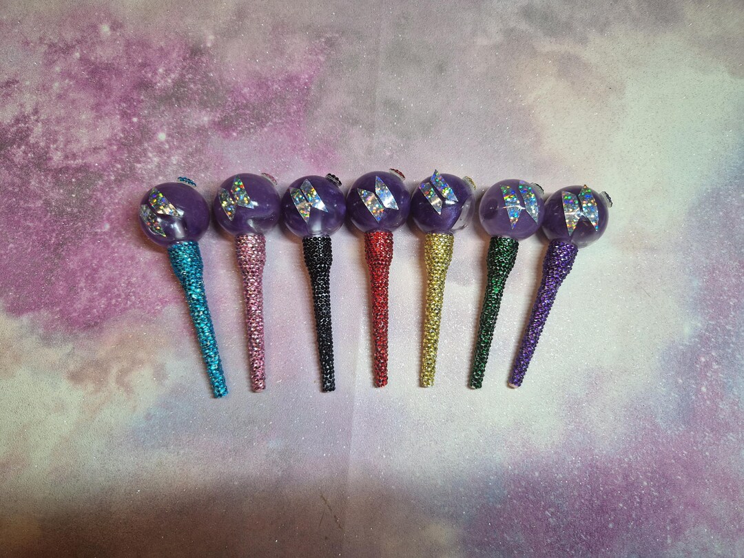 Bts Inspired Army Bomb Bling Lip Gloss Bias Kpop Rhinestone Jungkook ...