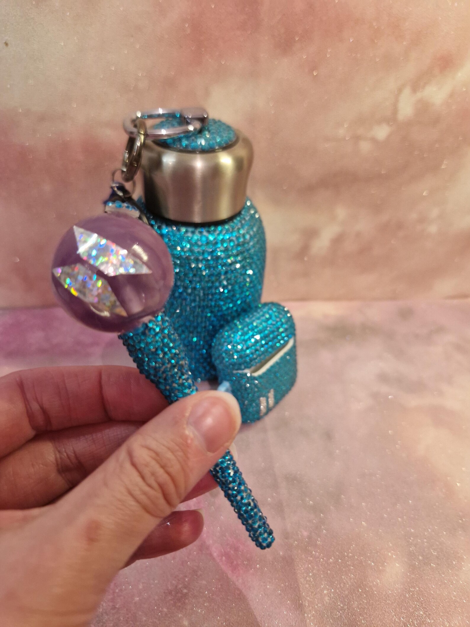 Bts Inspired Army Bomb Bling Lip Gloss Bias Kpop Rhinestone Jungkook ...