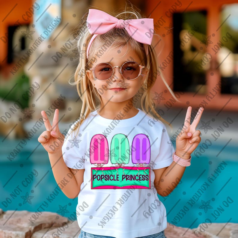 Popsicle Princess PNG - Etsy