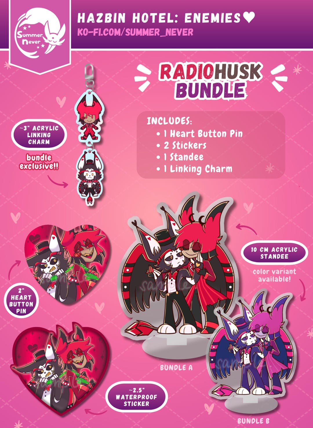 Hazbin Hotel: Enemies Bundle RADIOHUSK PRE-ORDER - Etsy