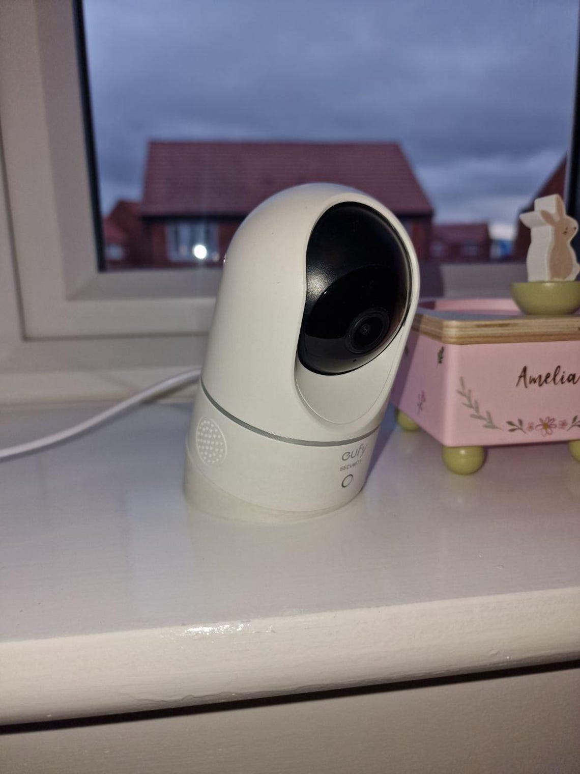 Stand for Eufy Indoor Cam 2K Pan & Tilt - 20 Degree Angle - Angled Base ...