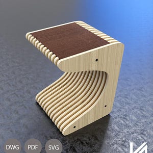 Parametric Stool Z-1 / Wooden Seat / CNC Files for Cutting - Etsy