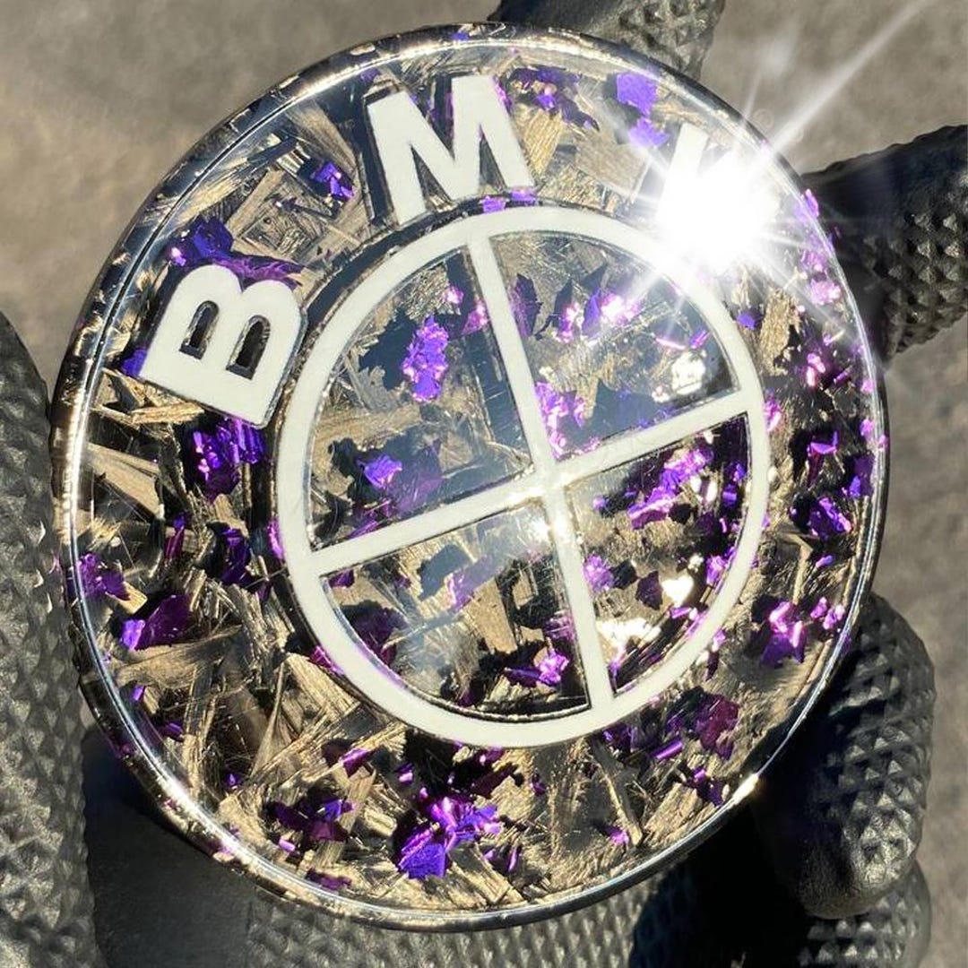 Sale! Carbon Emblem for BMW 2pcs. Fits All BMW Models. Sizes 82, 78, 74 ...