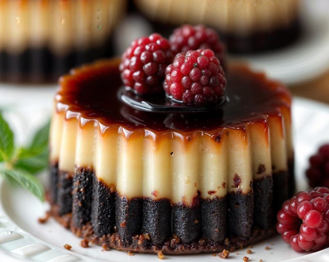 Mini Choco Flan Recipe: Easy Dinner & Party Dessert (digital Download ...