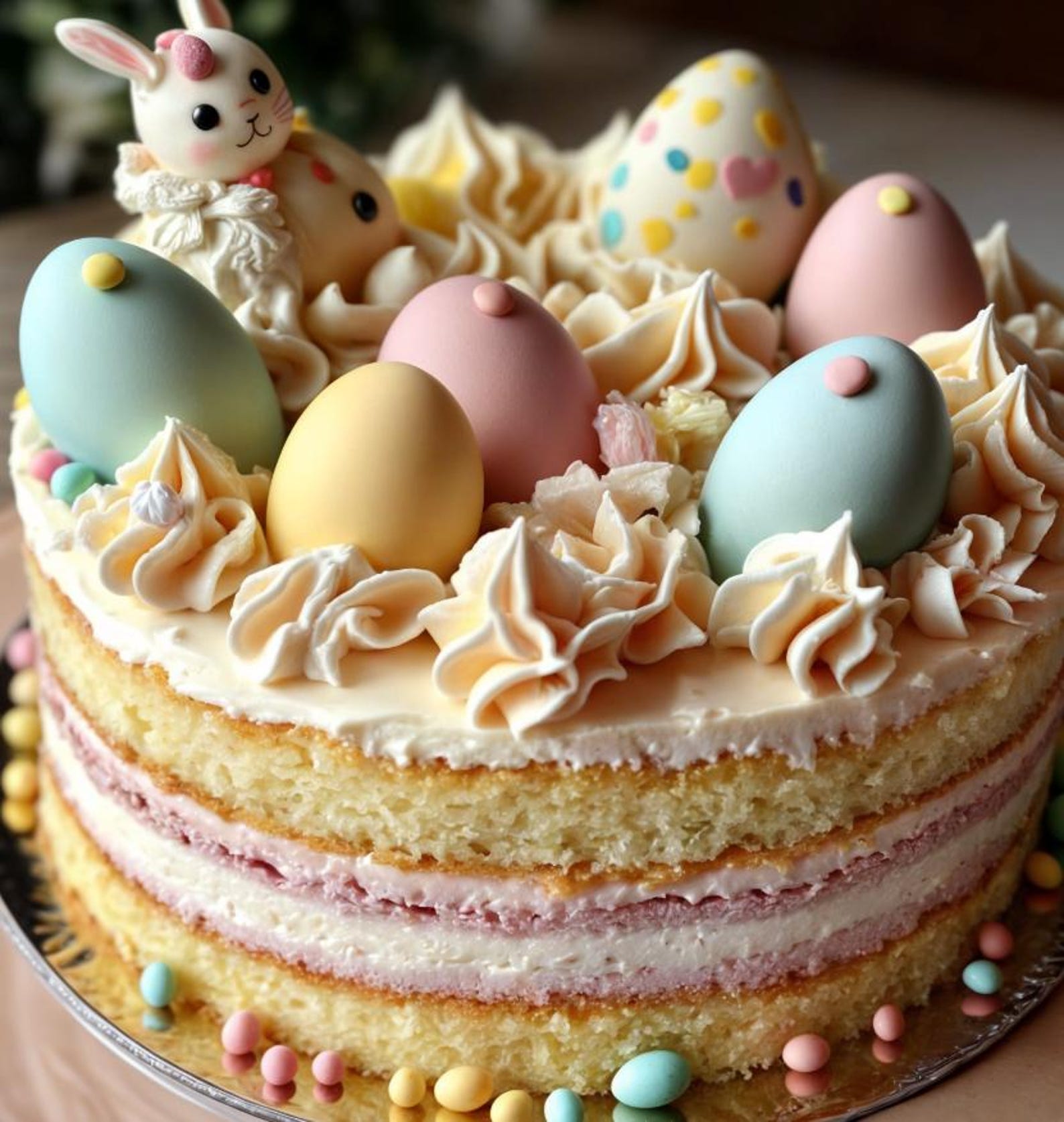 BEST RECIPE for Easter Egg Layer Cake, Easy Recipe, Dinner Recipe, Party Recipe - Etsy