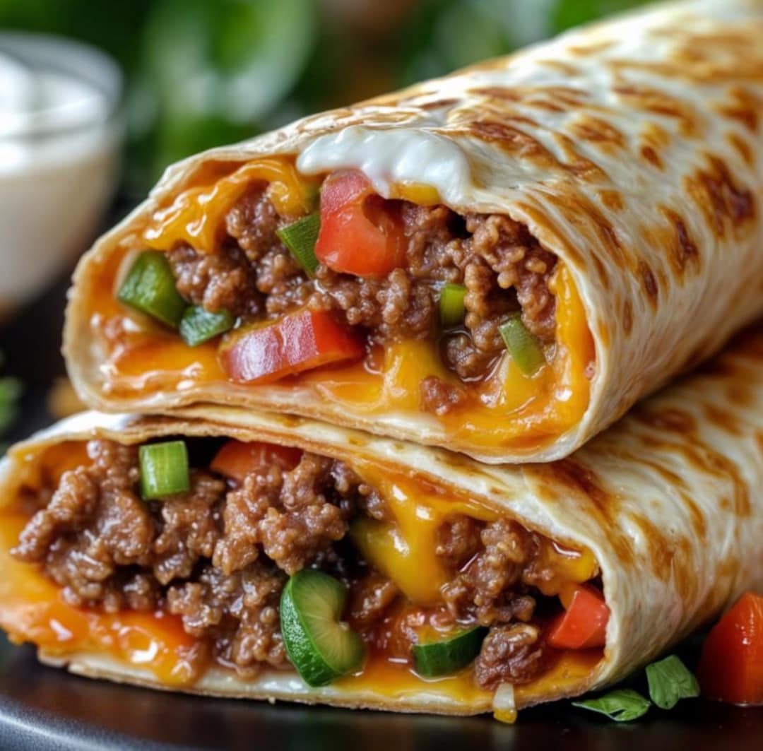 Doritos Beef Nacho Wraps Recipe: Easy Dinner, Party Snack (digital ...