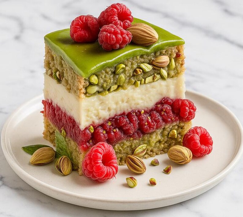 BEST RECIPE for Heavenly Pistachio Raspberry Dream Cake, Easy Recipe ...