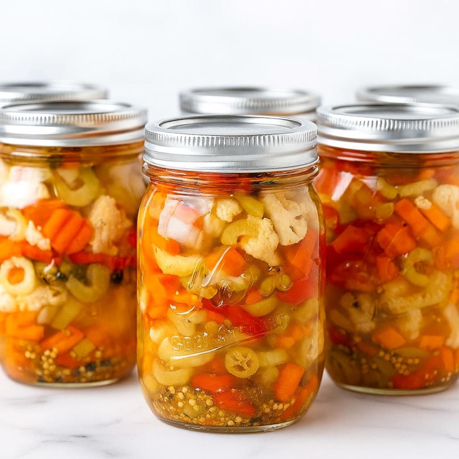 Giardiniera Recipe: Spicy or Mild Italian Relish (digital Download) - Etsy