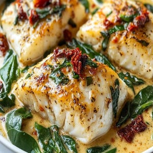 Creamy Keto Tuscan Cod Recipe (digital Download) - Etsy