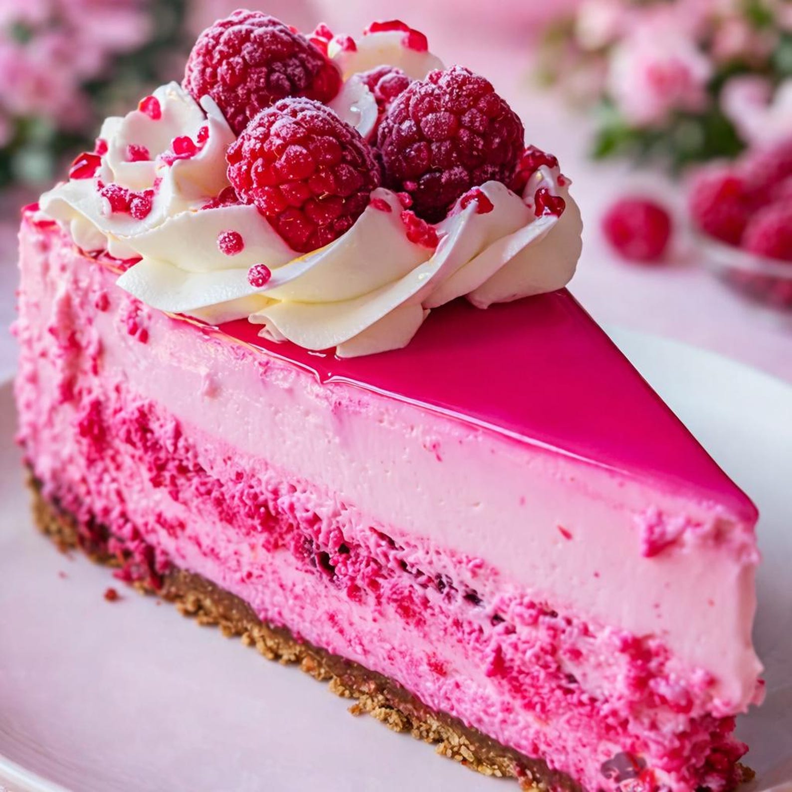 Pink Velvet Raspberry Cheesecake Recipe (digital Download) - Etsy
