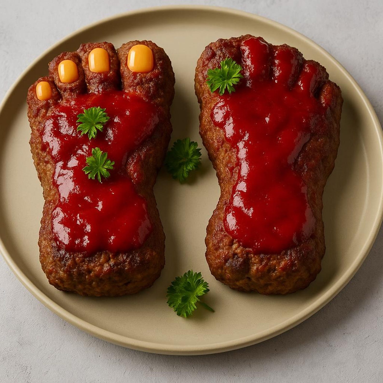 Feet-loaf (bloody Meat “feet”) PDF (digital Download Recipe) - Etsy