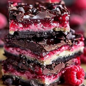 BEST RECIPE for Dark Chocolate Raspberry Pie Bars, Easy Recipe, Dinner ...