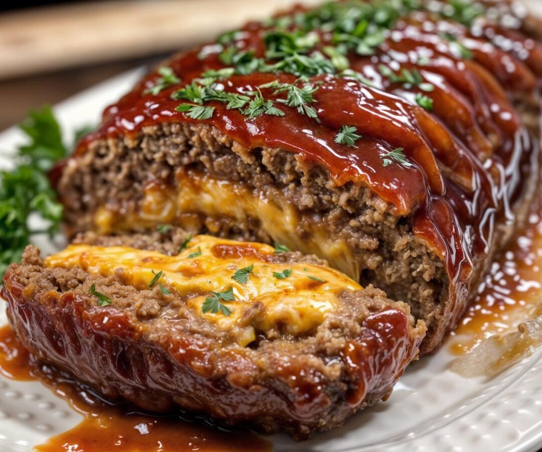 BEST RECIPE for Stuffed Meatloaf Loaded With Mozzarella Cheese, Easy ...