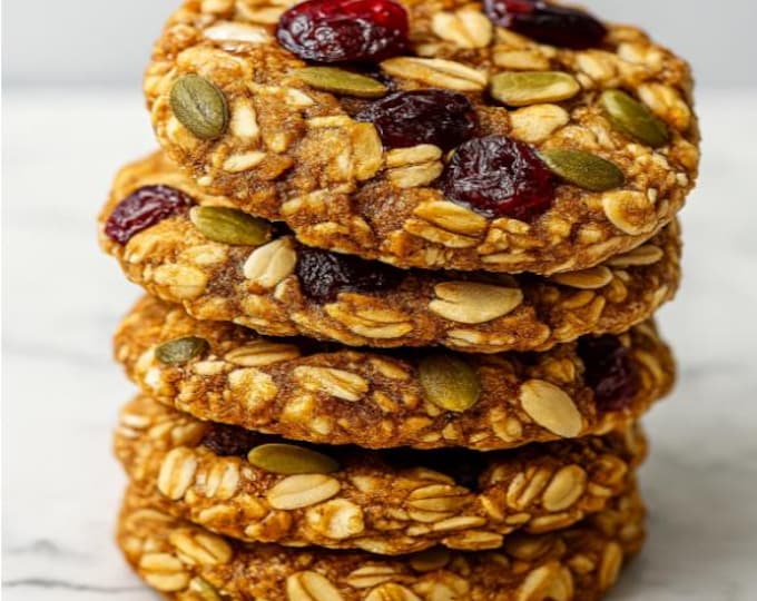 Healthy Nut & Seed Energy Cookies Recipe: Easy Snack (digital Download ...