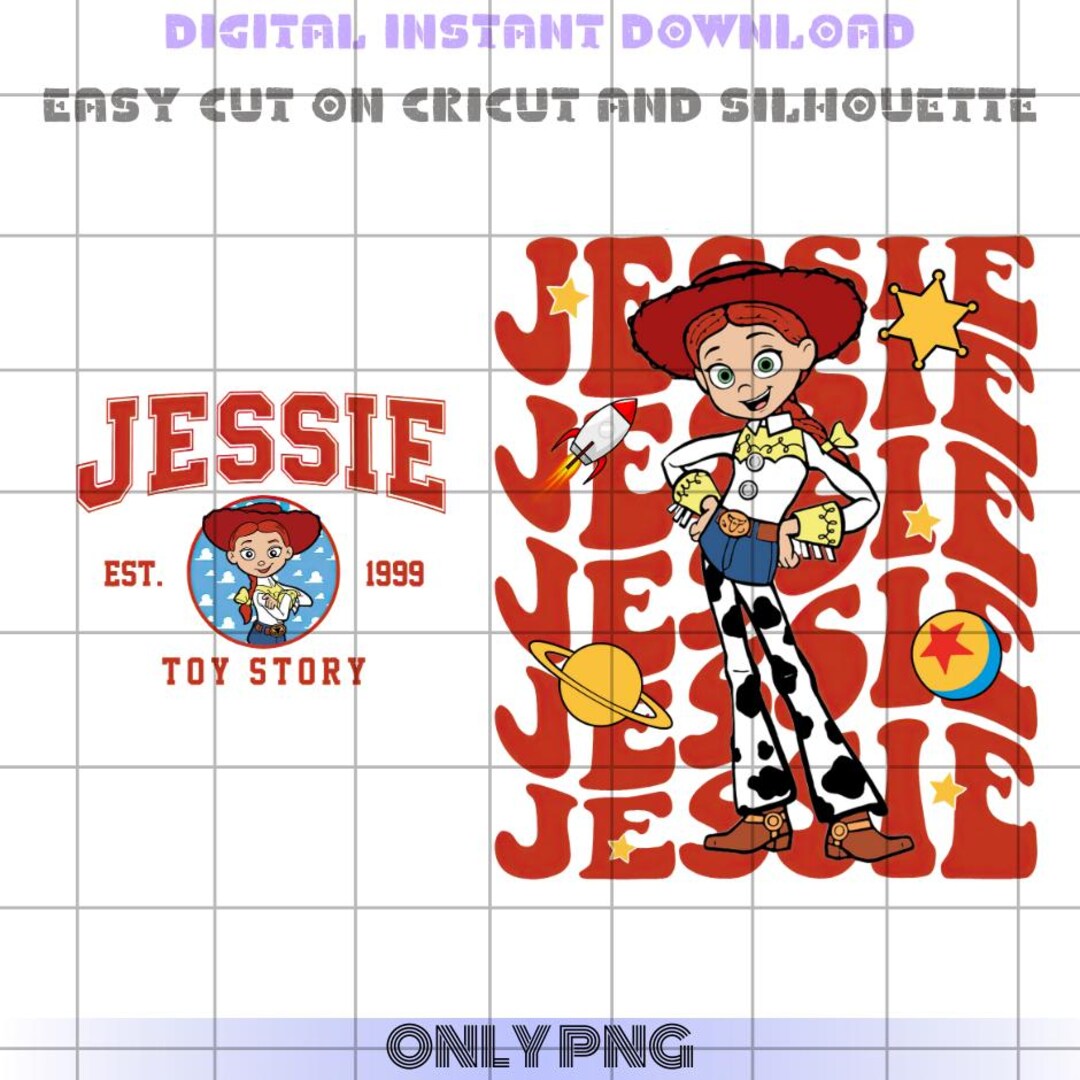 Two Sided Jessie Svg Bundle, Front Back Shirt Toy Story Png, Toy Story ...
