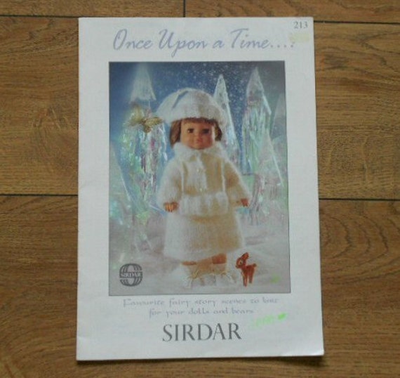 Vintage Sirdar Knitting Patterns Doll Clothes Fairy Tale | Etsy