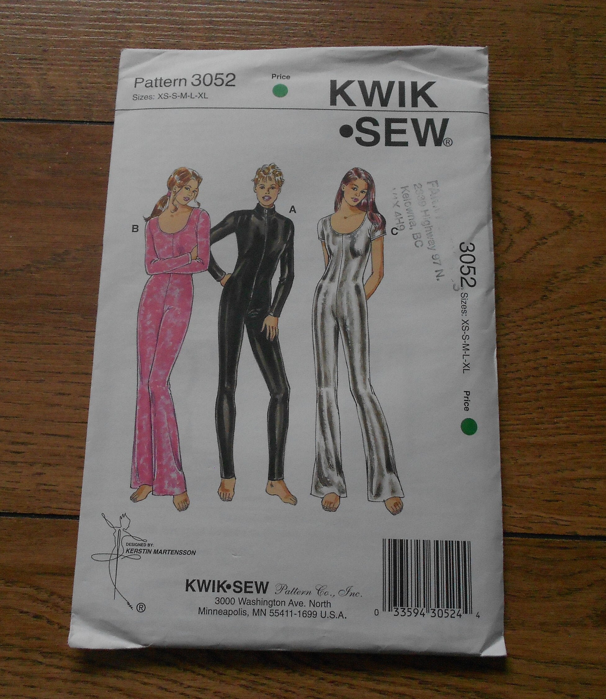 Kwik Sew 3052