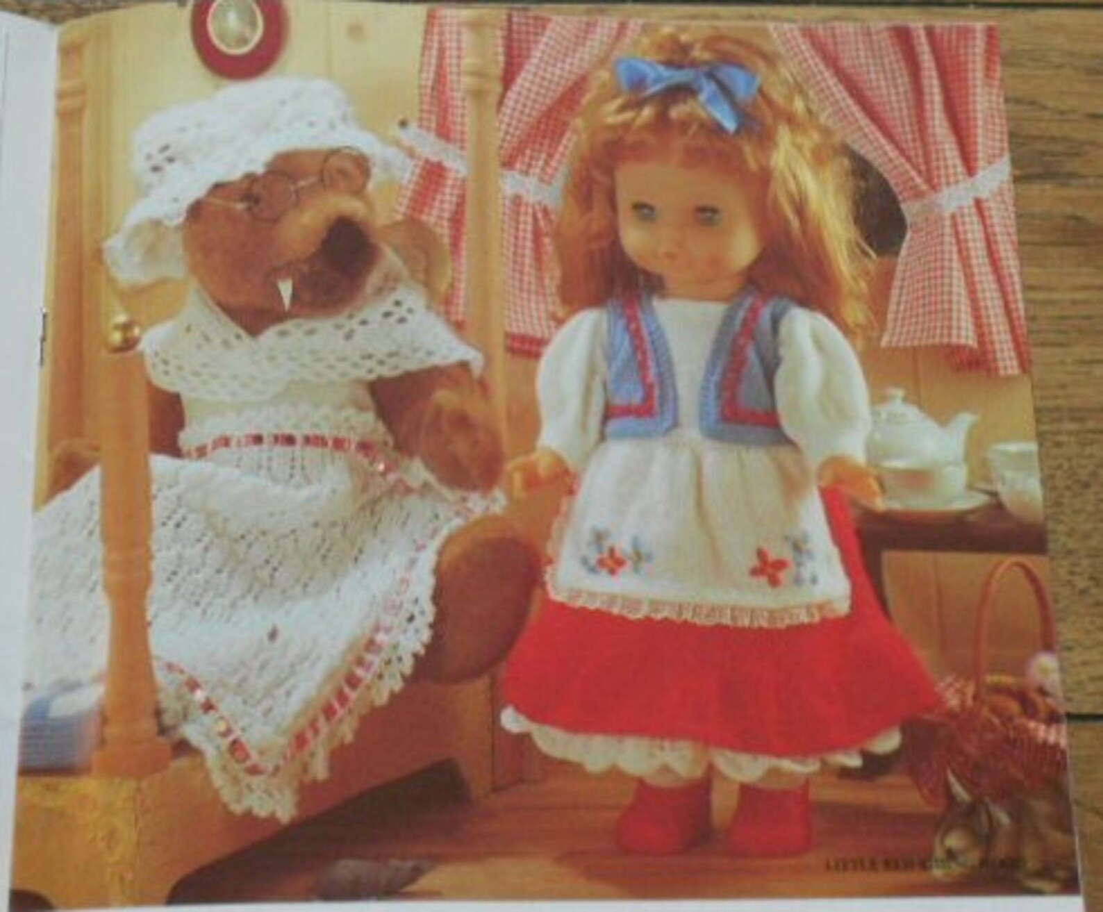 Vintage Sirdar Knitting Patterns Doll Clothes Fairy Tale | Etsy