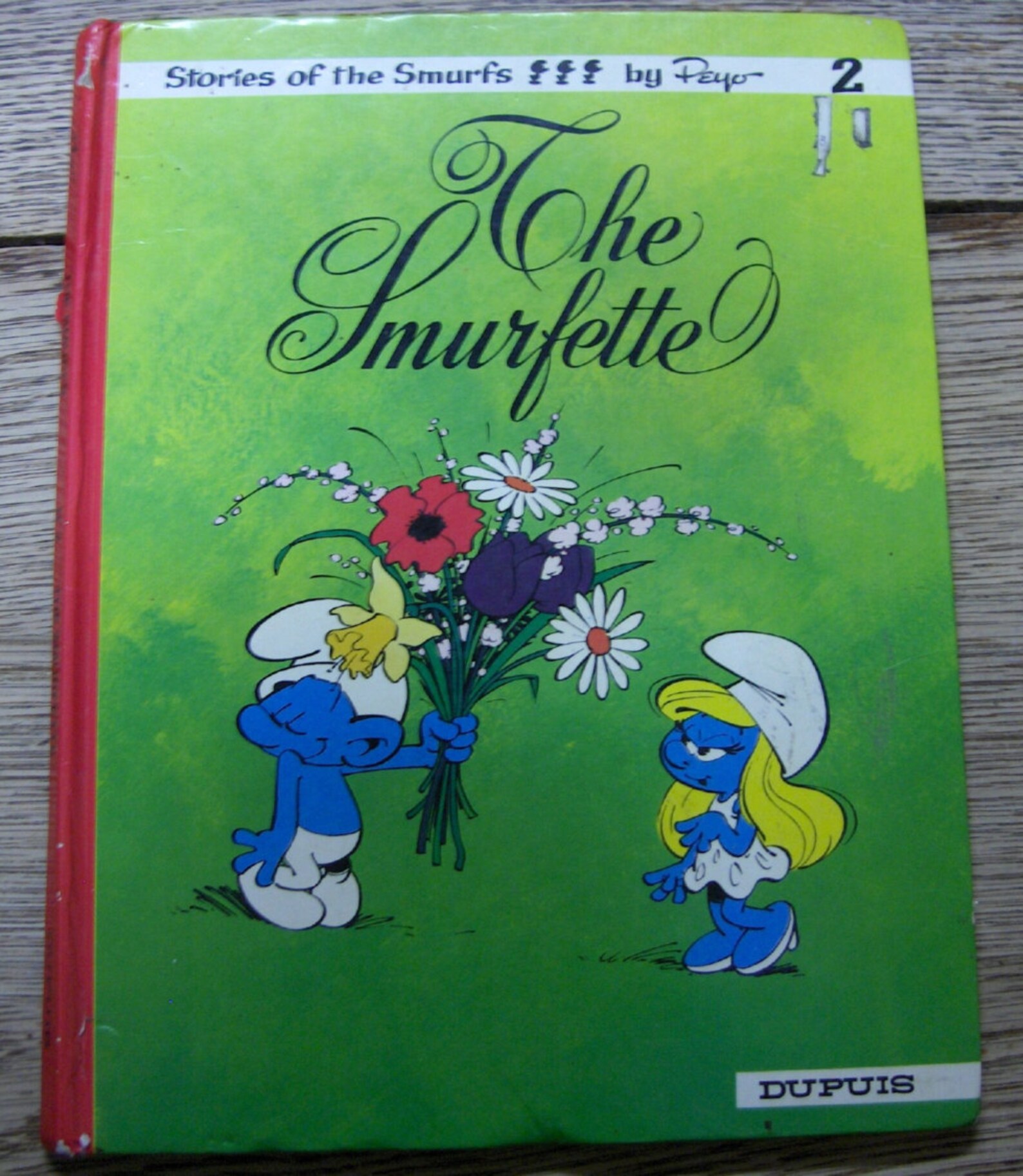 Vintage 1978 children's book THE SMURFETTE by Peyo and | Etsy