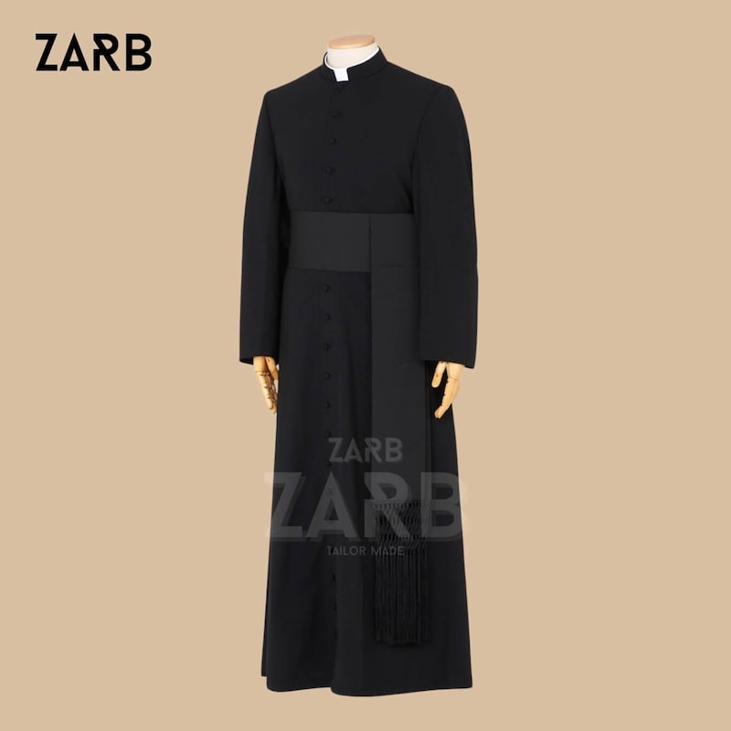 Roman Black Cassock - Etsy