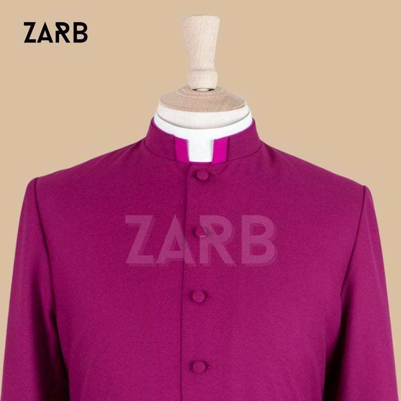 Roman Purple Clergy Cassock Robe: Traditional Bishop Vestment - Etsy