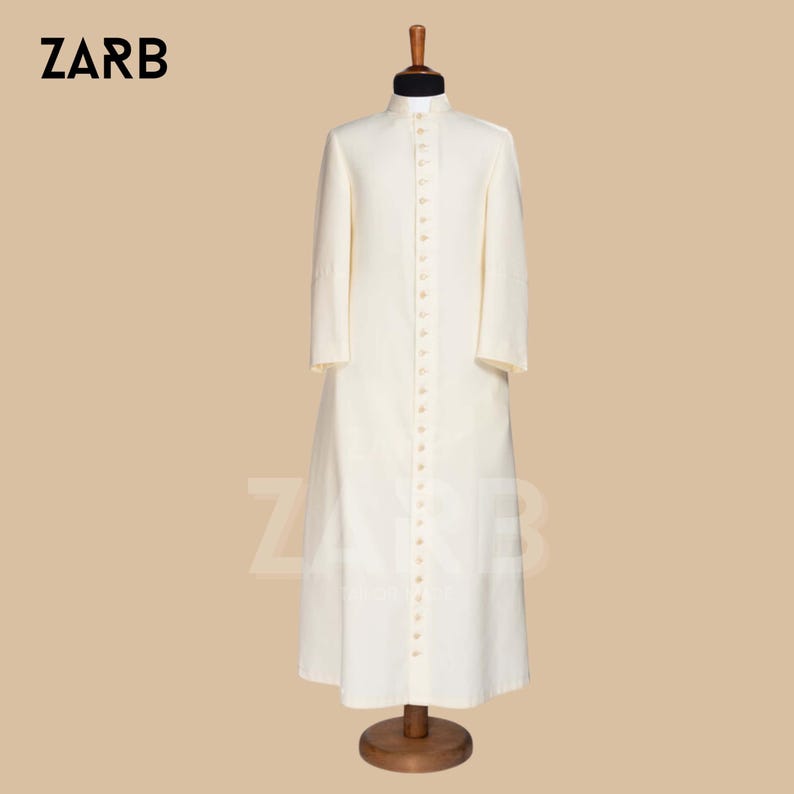 Custom Tailored Clergy Cassock Robe: Full-length Catholic Vestment - Etsy