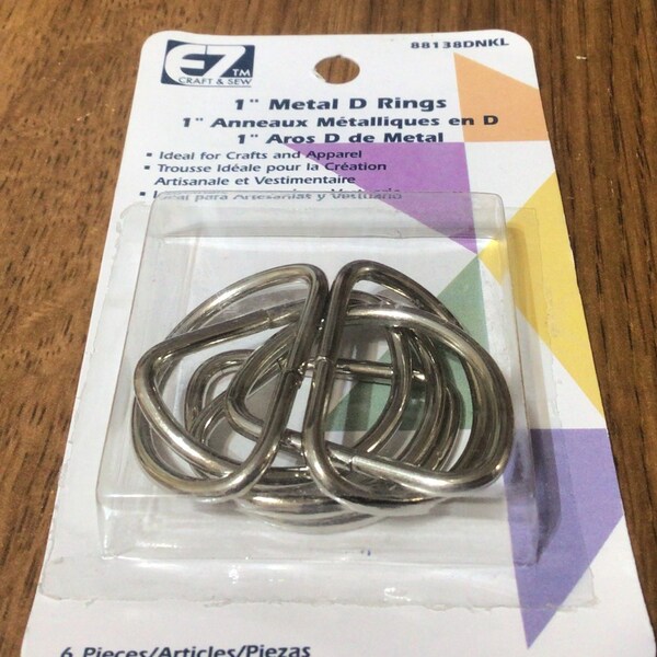 Metal D Rings - Etsy