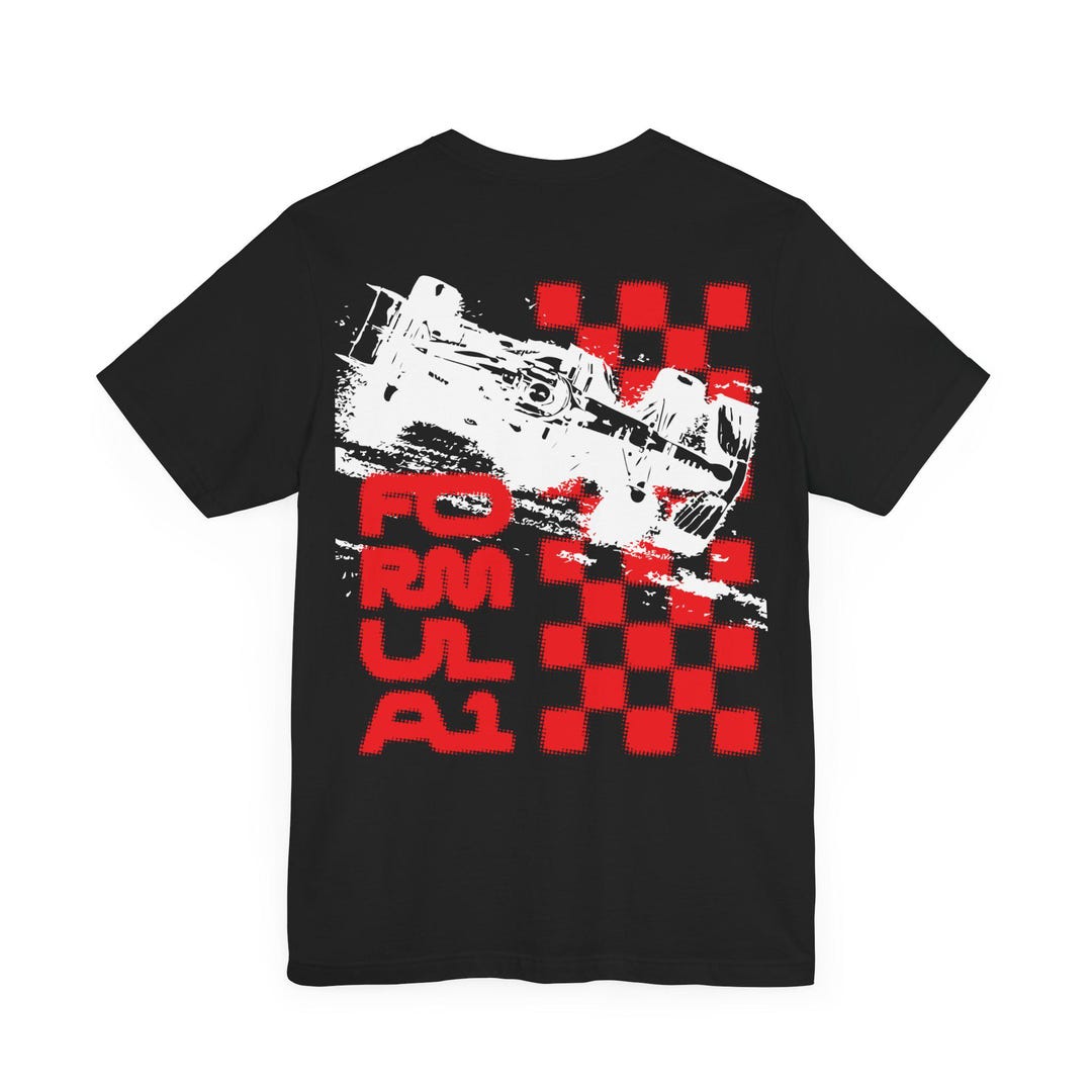 Retro F1 T-shirt, Racing Motorsport Clothing, Formula 1 Fan Merchandise ...