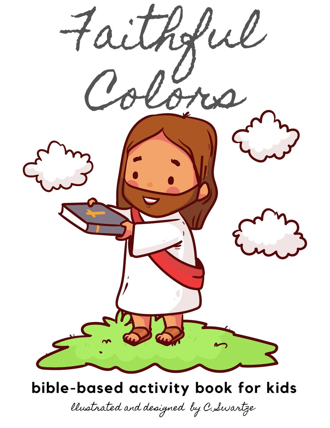 Faithful Colors - a Bible-based Coloring Book for Kids - Etsy